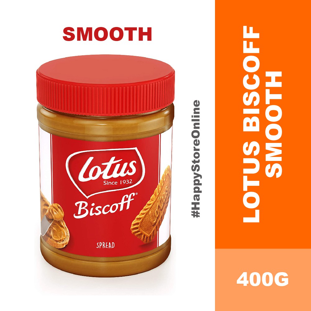 LOTUS Biscoff Smooth Spread 400g | Shopee Singapore