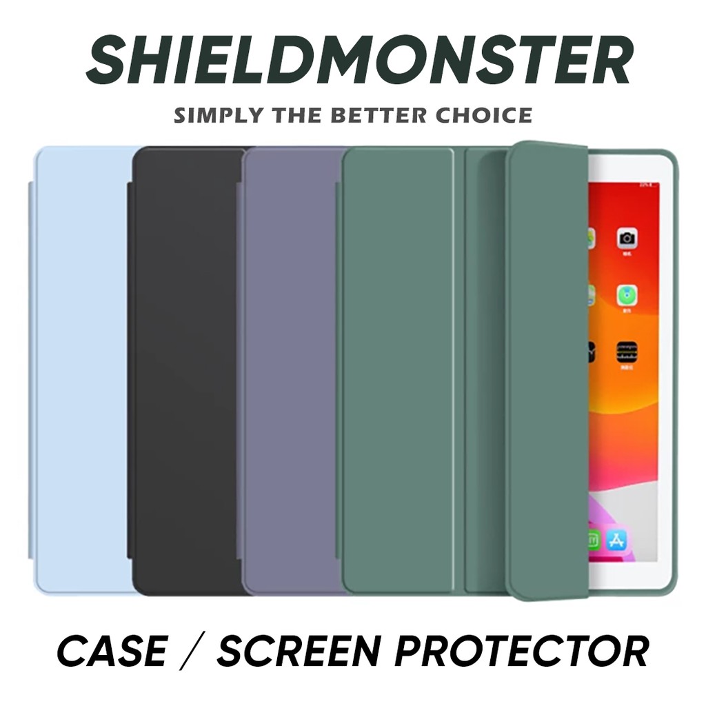 [SG]ShieldMonster iPad 9.7/10.5/11/Mini 5 Magnetic Smart Leather Case ...