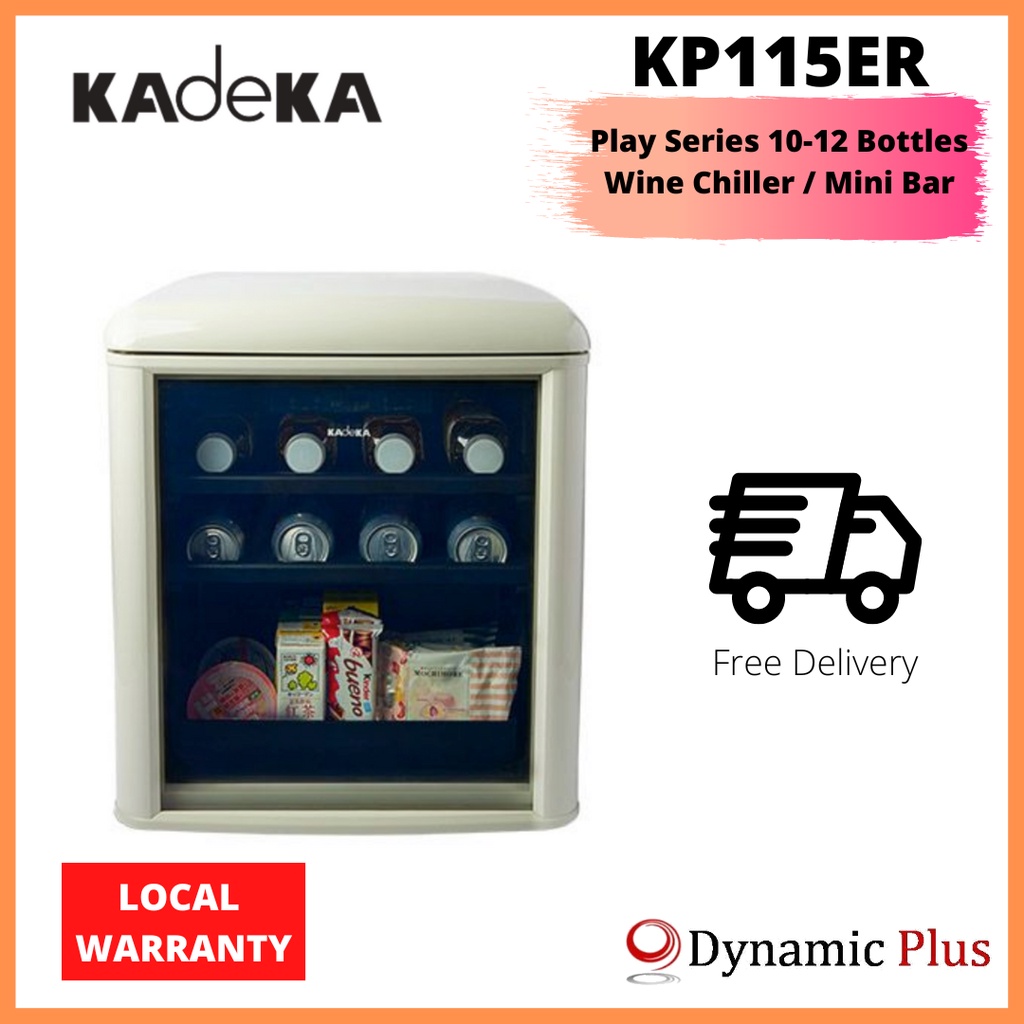 Kadeka KP115ER Play Series 10-12 Bottles Wine Chiller / Mini Bar ...