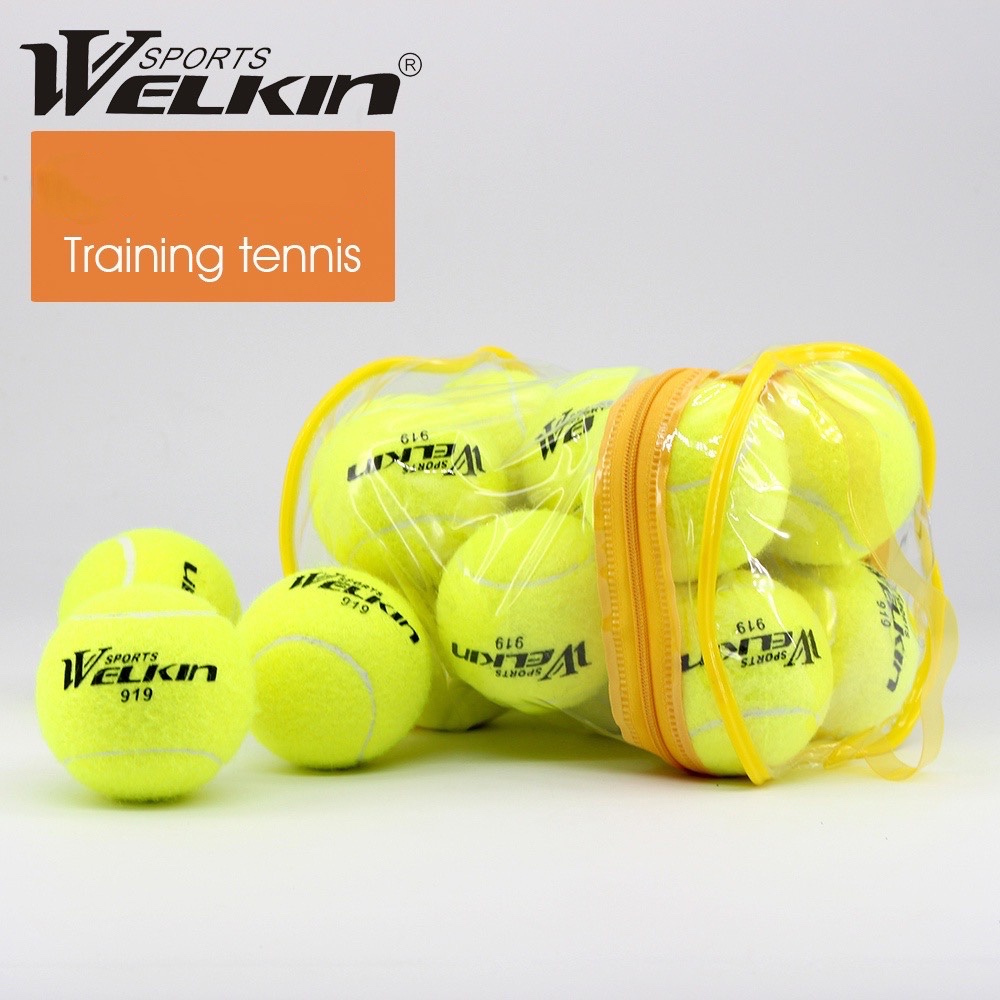 Elastic Rubber Tennis Ball High Resilience Durable Tennis Practice Ball ...