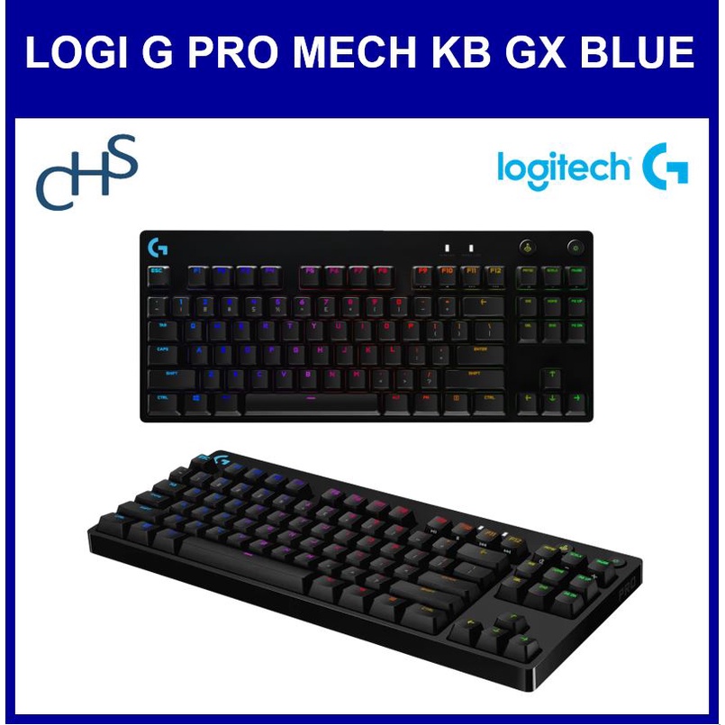 Logitech G Pro Mechanical Gaming Keyboard (920-009396) 2-Year Limited ...