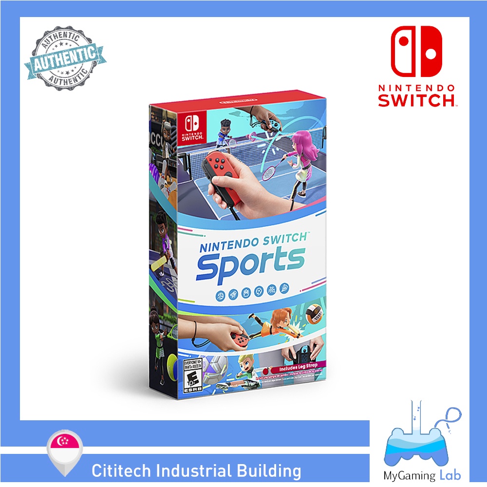 Nintendo Switch Sports (Includes Leg Strap) For Switch Gen1&2 and Oled ...