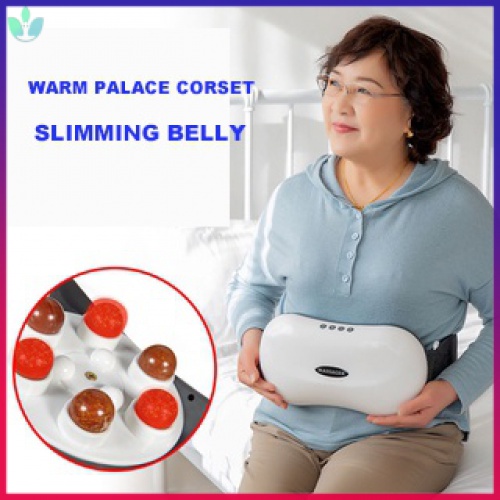 Abdominal Massager Vibrating Stone Needle Automatic Kneading Abdominal