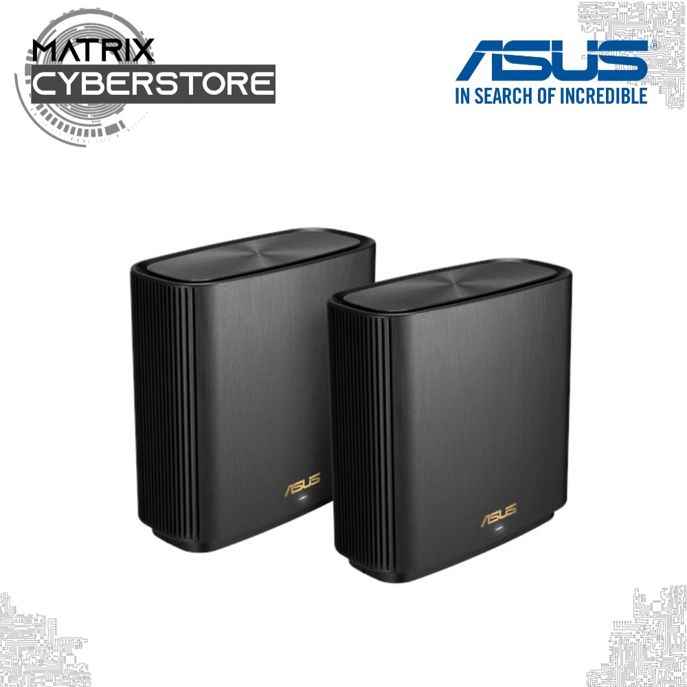 ASUS ZenWiFi AX (XT8) Black AX6600 Whole-Home Tri-band Mesh WiFi 6 ...