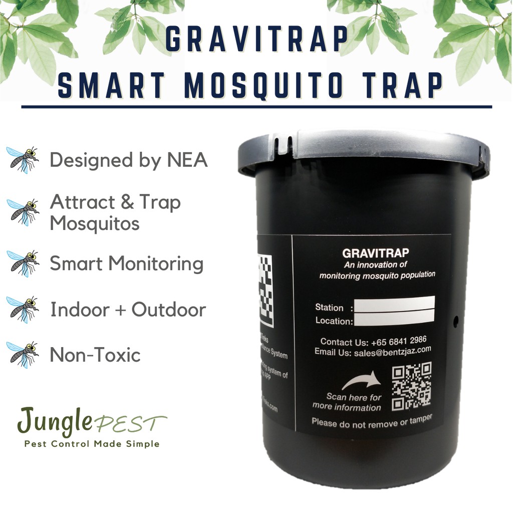 Gravitrap Mosquito Trap | Dengue Protection | Smart Mosquito Monitoring ...