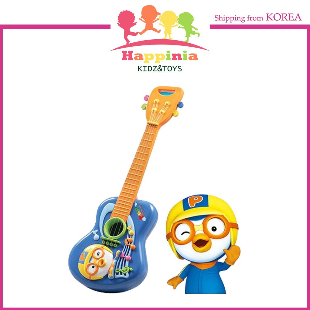 Pororo playing Guitar, Pororo,Toy | Shopee Singapore