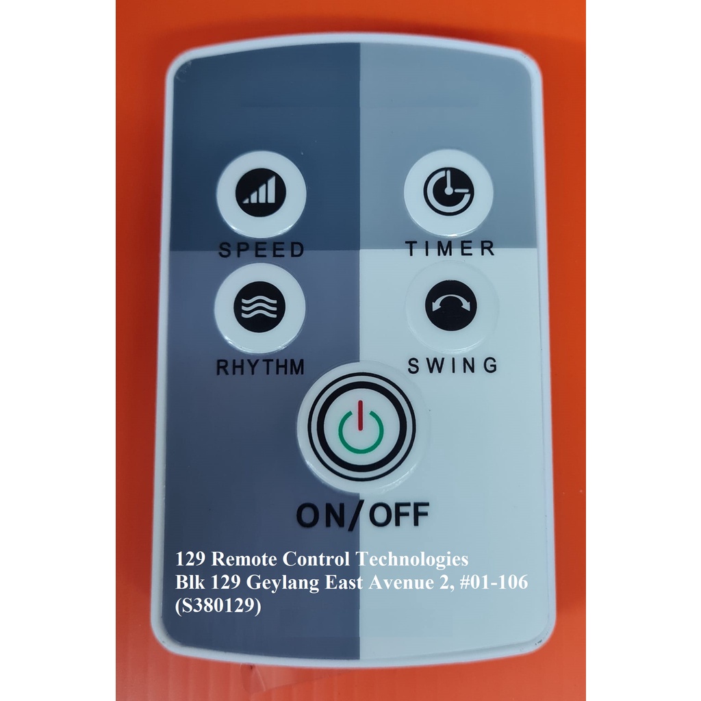 (Local Shop) New Substitute Mitsubishi Electric Wall & Stand Fan Remote ...