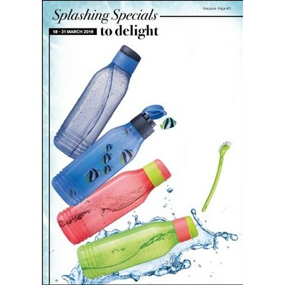 Tupperware Triangle Quencher Set 750ml with Brush | Shopee Singapore