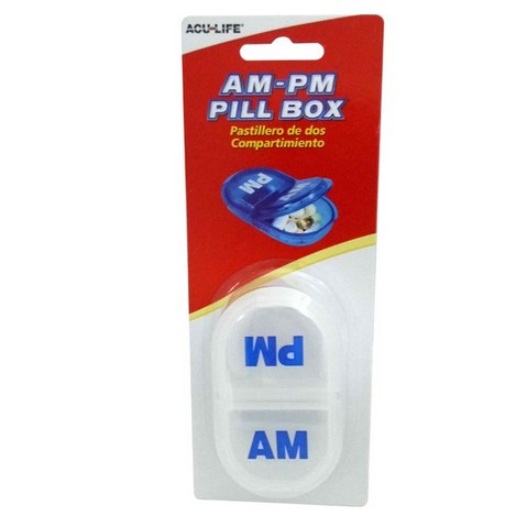 Acu-Life AM PM Pill Box | Shopee Singapore