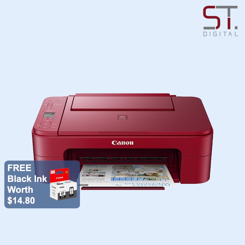 Canon PIXMA E3370 Wireless All-In-One Inkjet Printer E-3370 E 3370 ...