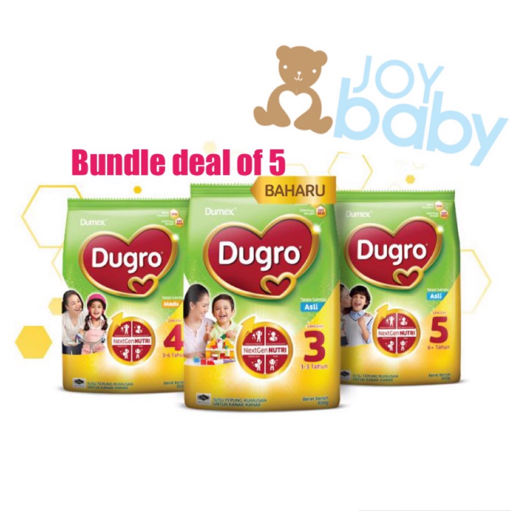 DUMEX DUGRO! Bundle deal! Dumex dugro milk powder stage 3 , stage 4, stage 5 honey original ...