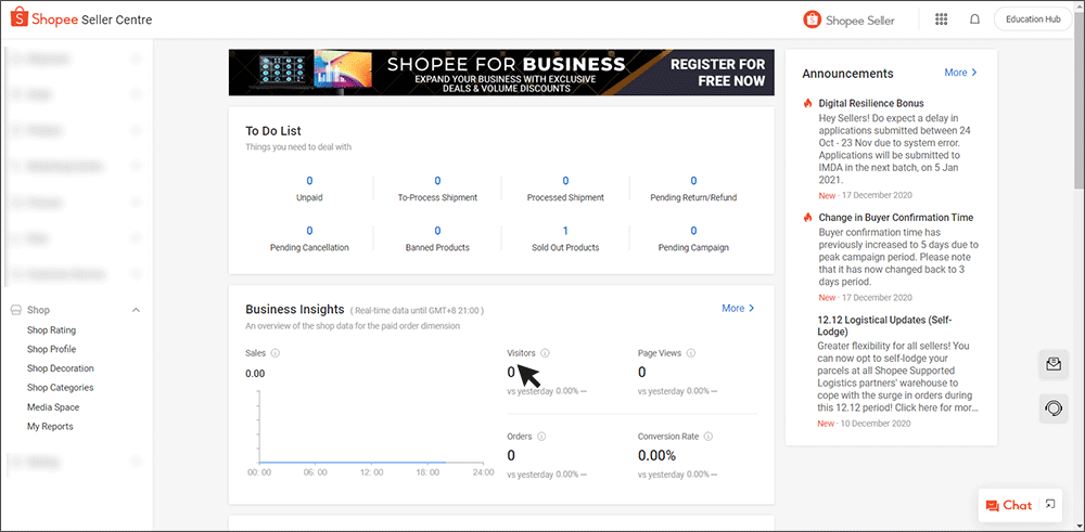 Using Premium Shop Decoration | SG Seller Education [Shopee]