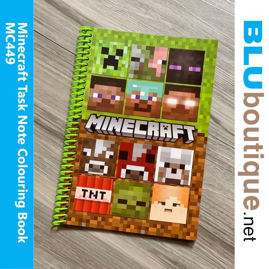 Minecraft Task Book | Shopee Singapore