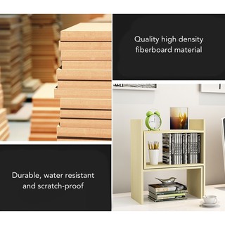 SG STOCK ★ Desk Organiser Shelf ★ Desktop Table Bookshelf Storage ...