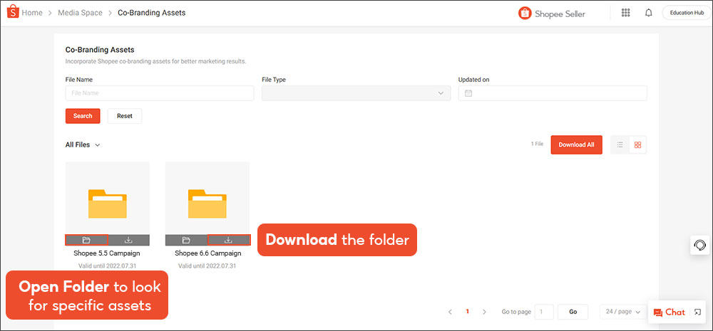 Co-Branding Assets tool | SG Seller Education [Shopee]