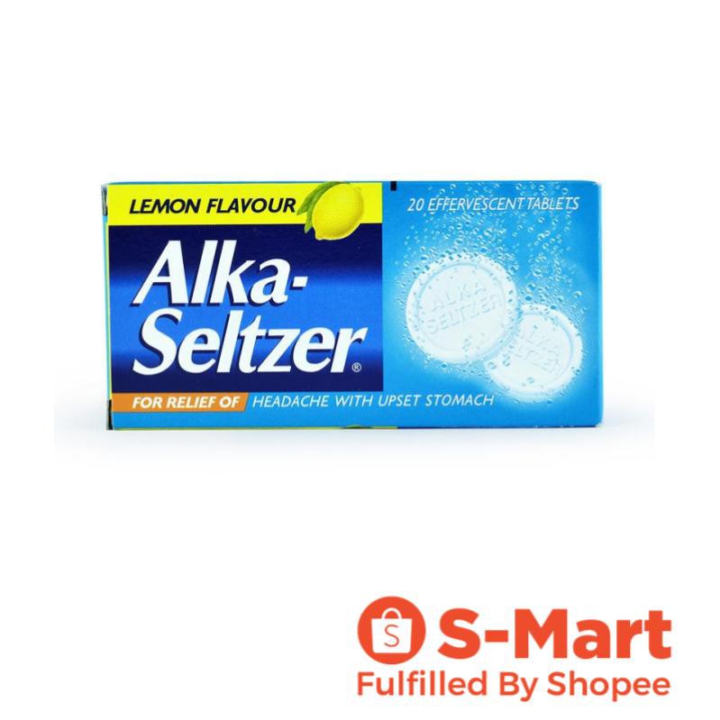 Alka Seltzer Lemon 20's | Shopee Singapore