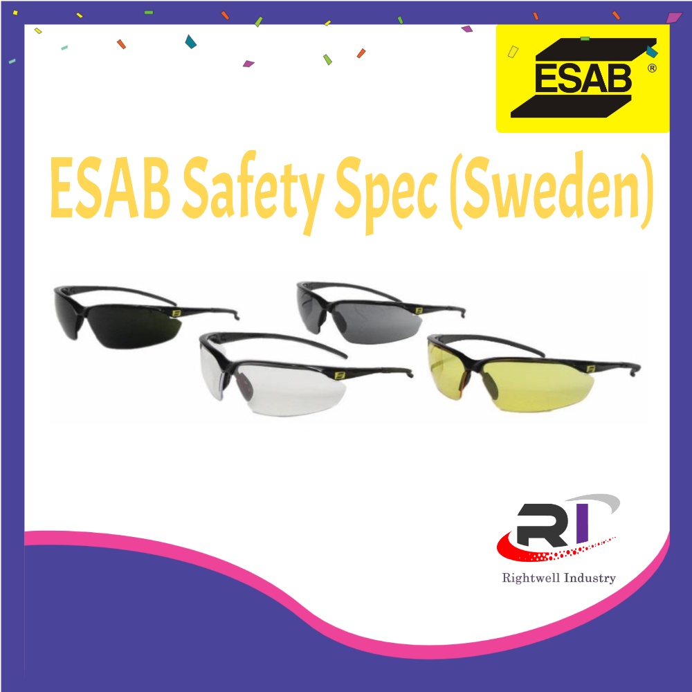 ESAB Safety Glasses (SWEDEN) | Shopee Singapore