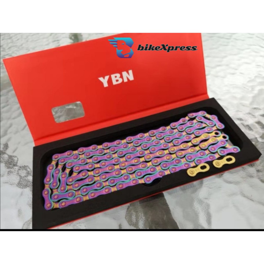 11 Speed YBN Taiwan S11-TIC Oil Slick Chain ( No Hollow ) | Shopee ...
