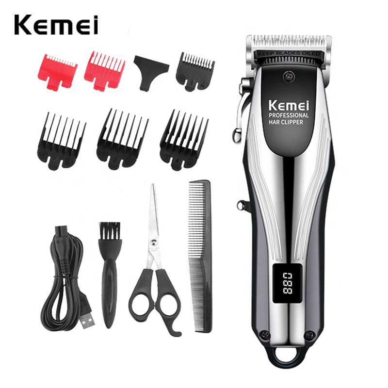 Kemei Km 2619 Professional Cordless Hair Clipper Rechargeable Hair