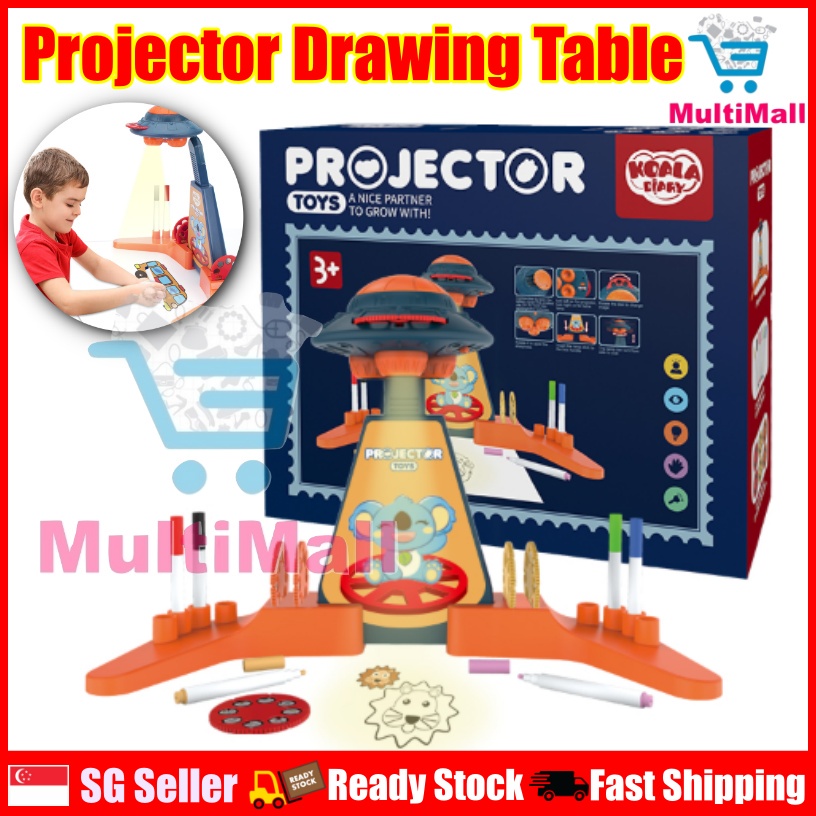 Projector Drawing Table | Projector Drawing | Projector Painting| Kid ...
