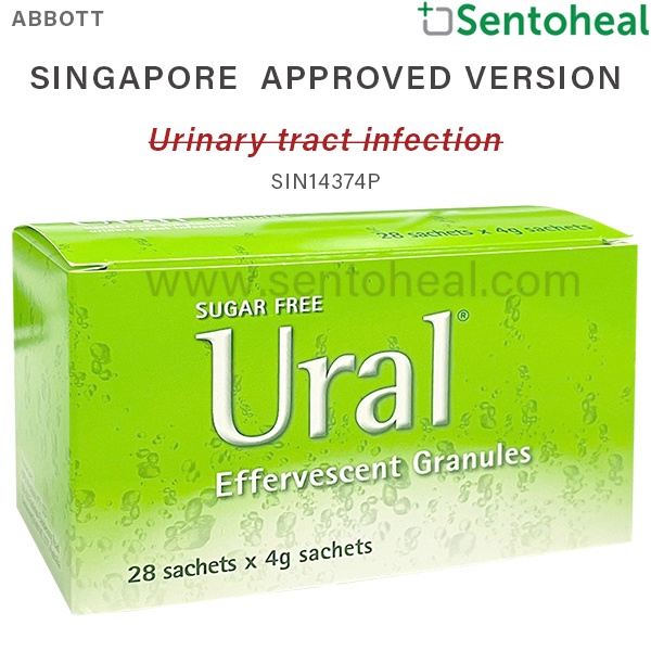 Abbott Ural Effervescent Granules 4g x 28 sachets - SG APPROVED VERSION ...