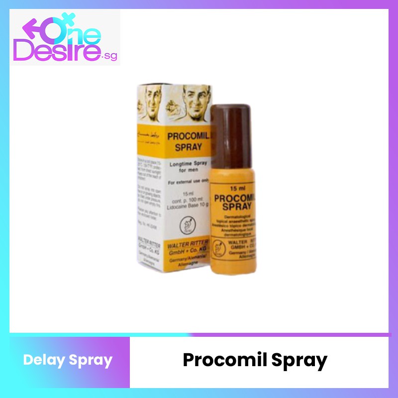[ Reduction Sgd 3 00 ] Procomil Mens Spray Sex Toy Adult Prolong
