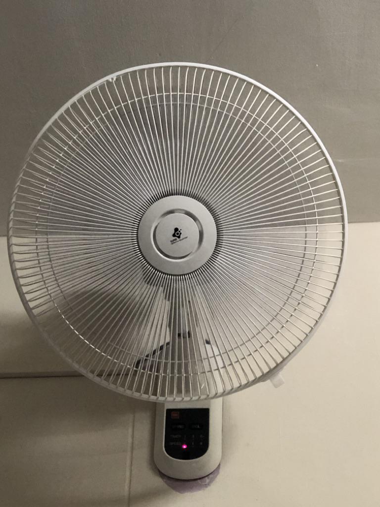KDK M40MS Wall Fan with Remote Control, Alleru-Buster Filter and 3 ...