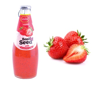 Pran Basil Seed Drink With Mango | Lychee | Strawberry | Watermelon ...