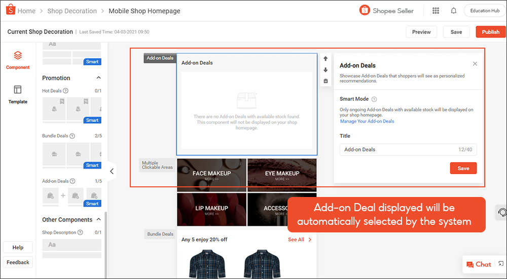 Adding Decoration Components | MY Seller Education [Shopee]