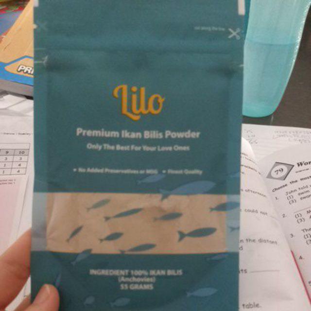 Lilo Premium Ikan Bilis Powder Refill Pack (55g) | Shopee Singapore