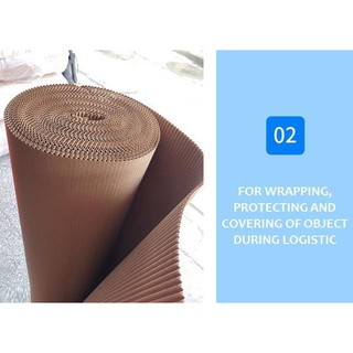 CORRUGATED PAPER ROLL/ CARDBOARD/ FLOOR PROTECTION/ CARTON | Shopee ...