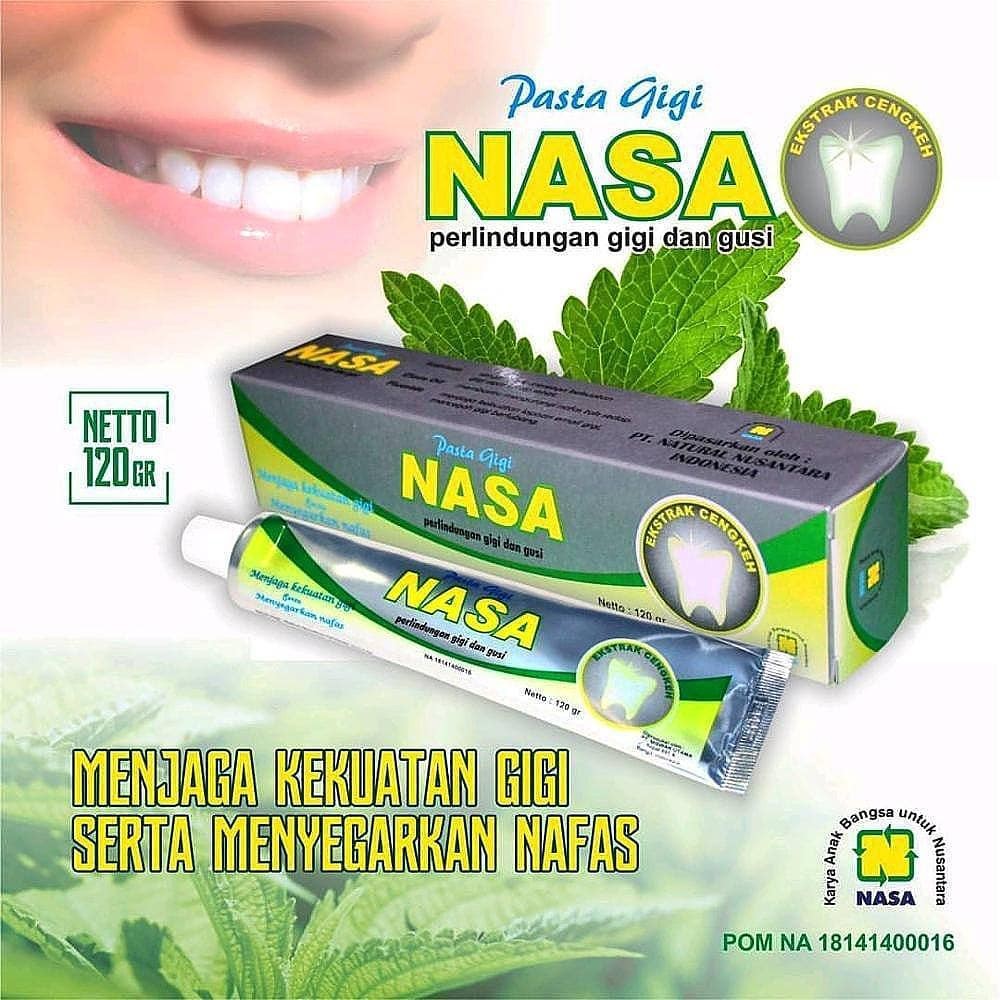 Nasa Toothpaste | Pgn - Toothpaste And Healing Toothpaste | Shopee ...