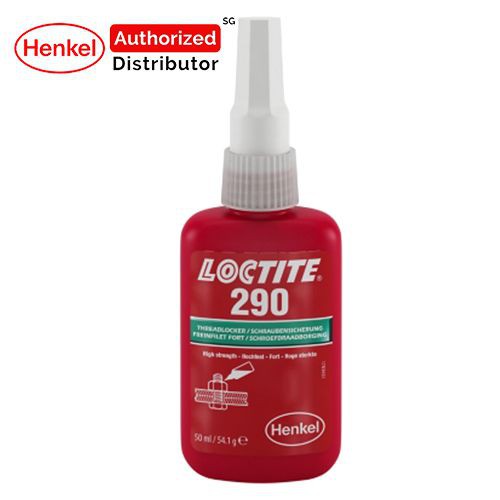 Loctite 290 liquid medium/high-strength threadlocker designed for the ...