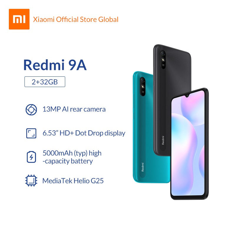 Xiaomi Redmi 9A 2GB + 32GB Global Version[1 Year Local Official ...
