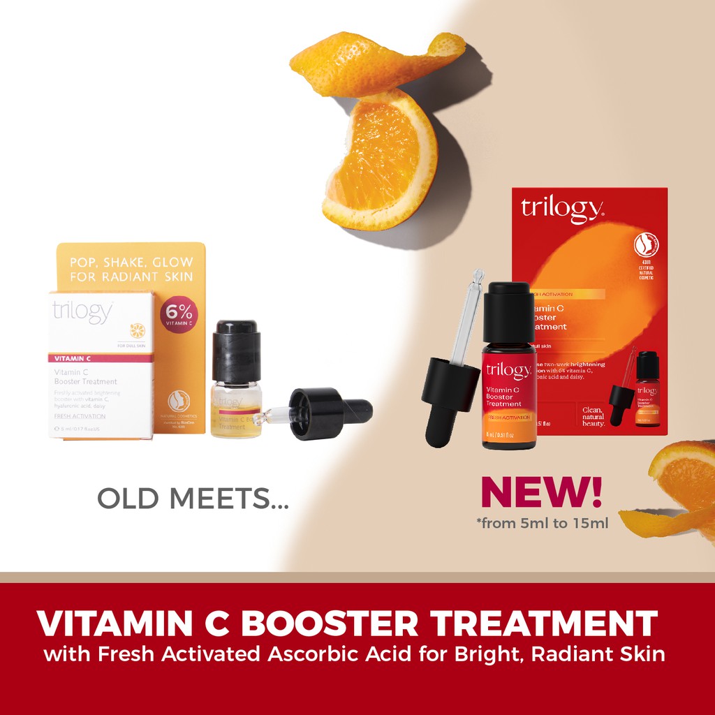 Trilogy Vitamin C Booster Treatment 15ml/5ml | Shopee Singapore