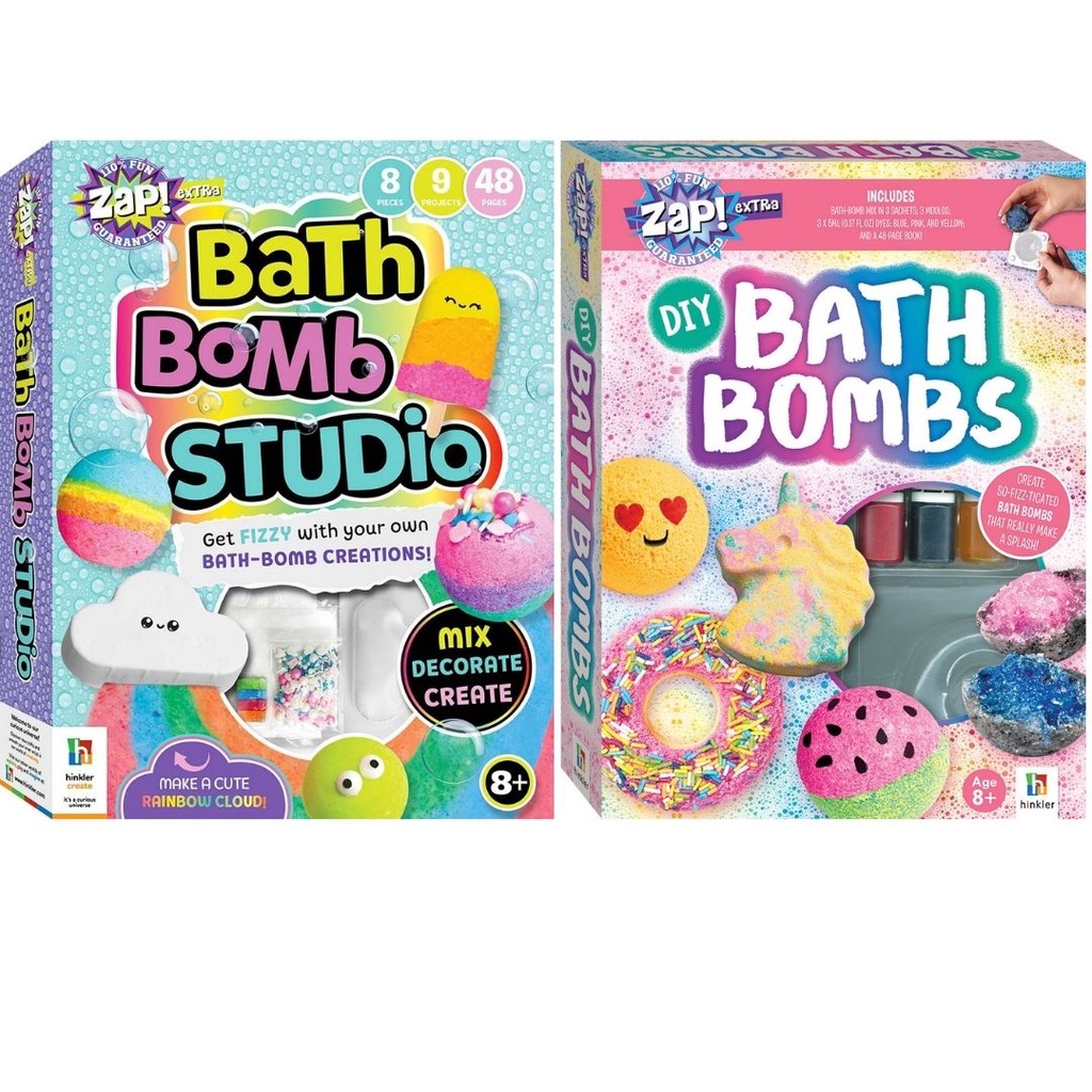 Zap! Extra Bath Bomb Studio/DIY Bath Bombs (Hinkler) | Shopee Singapore
