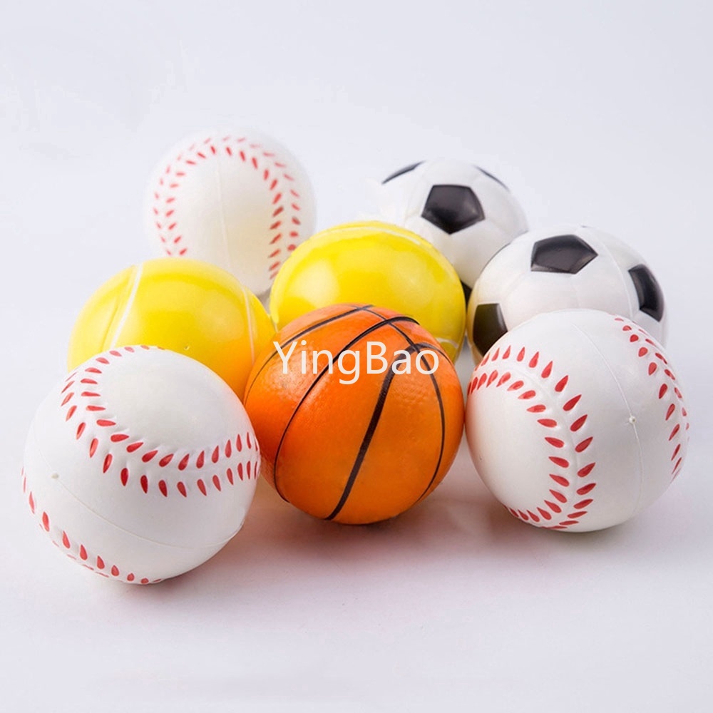 Basketball Baseball Football Tennis Exercise Soft Elastic Squuze Stress ...