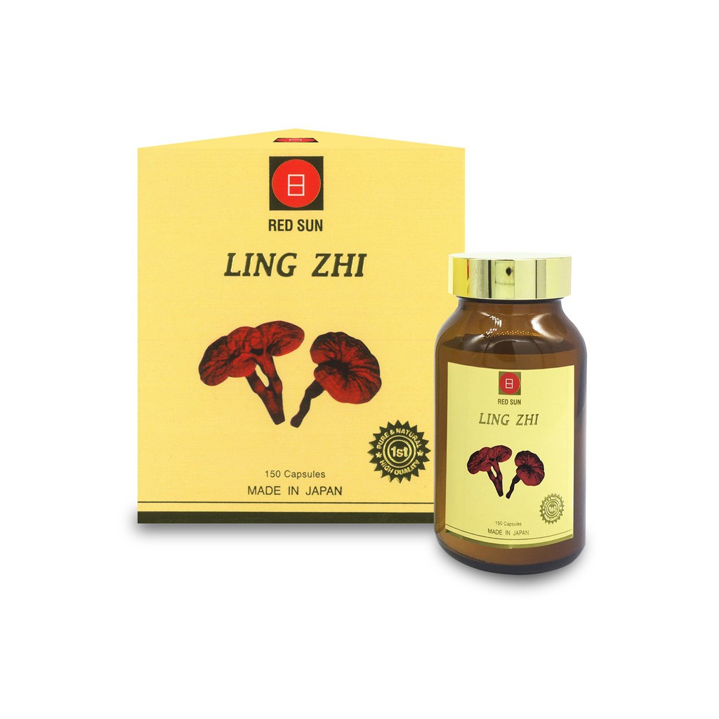 Red Sun Lingzhi 150's - Supports Immunity and Lung Health | Shopee ...