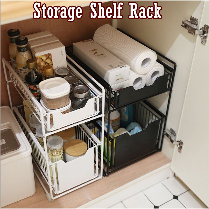 Under Sink Rack/Kitchen Storage Shelf Rack/Home Multiple Cabinet Drawer ...