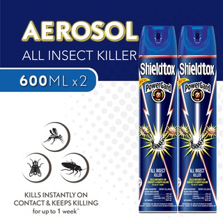 Shieldtox PowerGard All Insect Killer [1+1] | Shopee Singapore