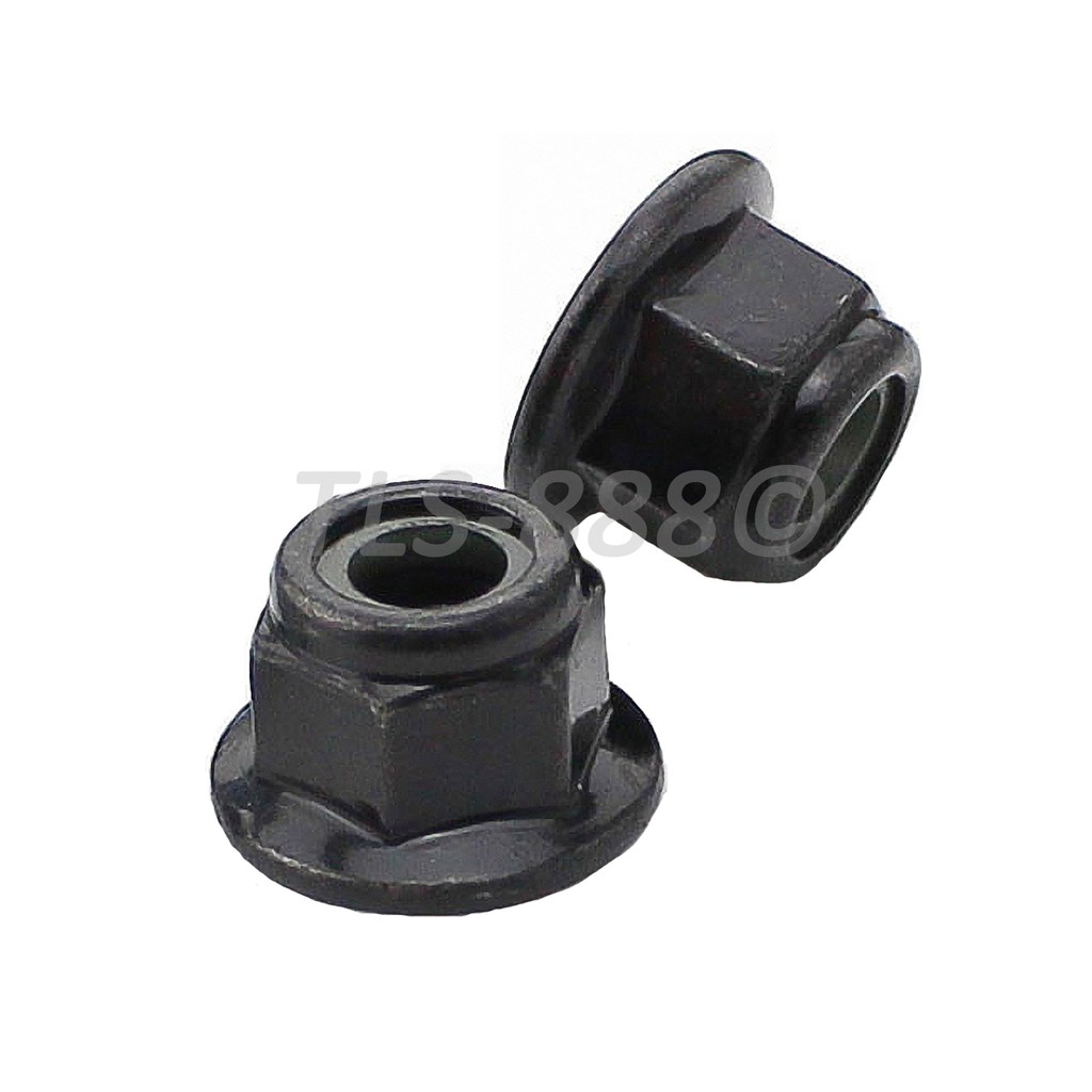 M3 M4 M5 M6 M8 M10 Flanged Nyloc Nuts Flange Nylon Insert Locking Nut
