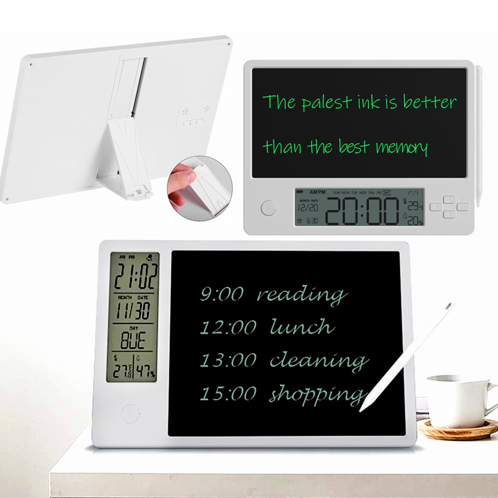 LCD Writing Tablet Pad Rechargeable Business Memo To Do List Message ...