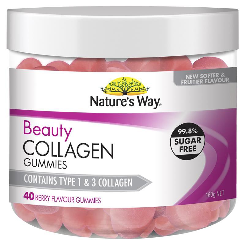 Nature's Way Beauty Collagen 40 Gummies Mar 2024 - Promotes healthy ...