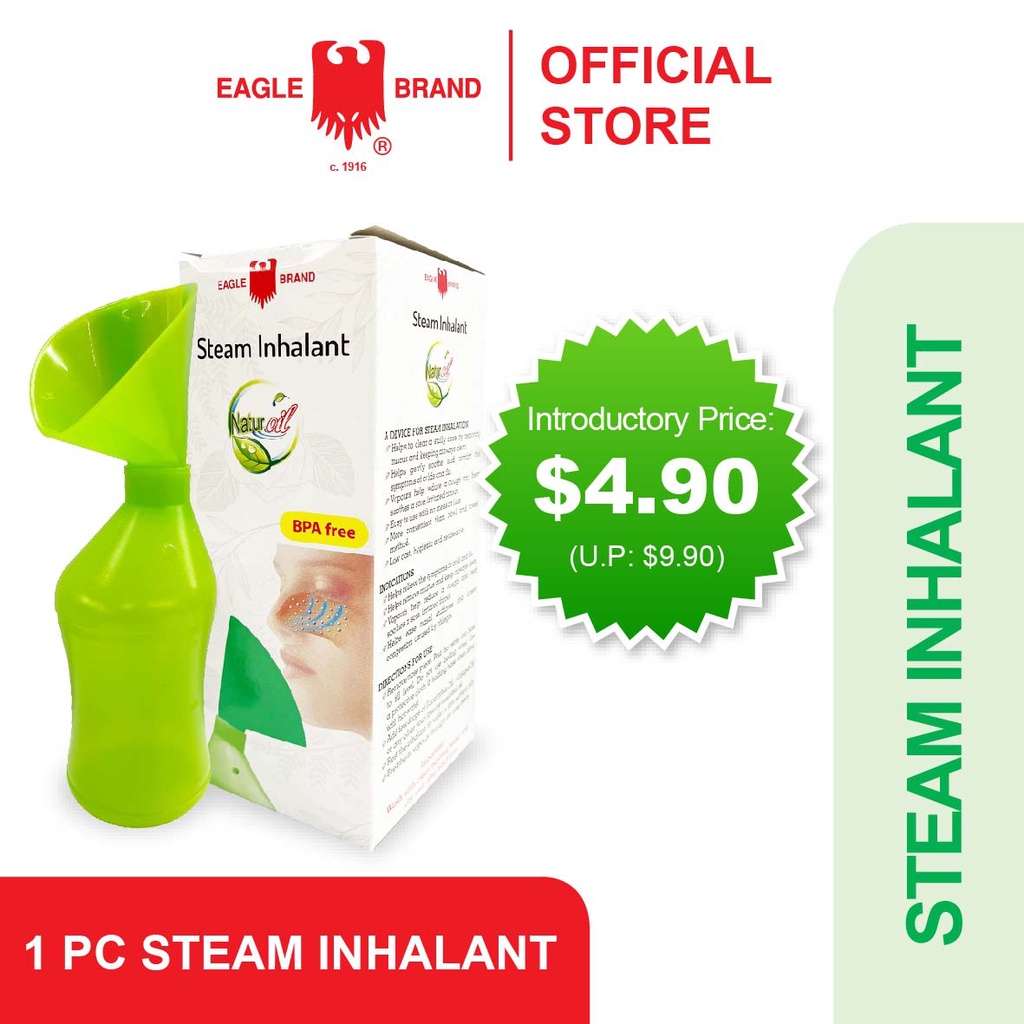 Eagle Brand Steam Inhalant | Shopee Singapore