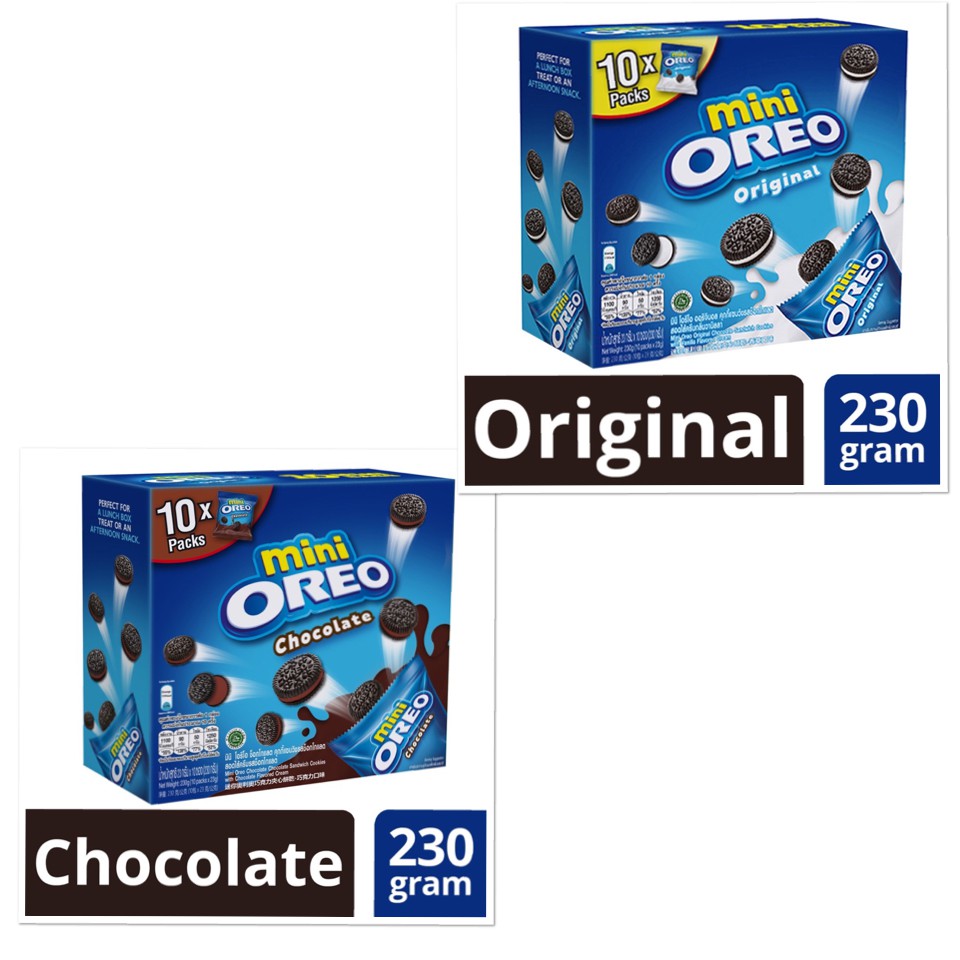 Oreo Mini Handy Pack (23g x 10 Packs) | Shopee Singapore