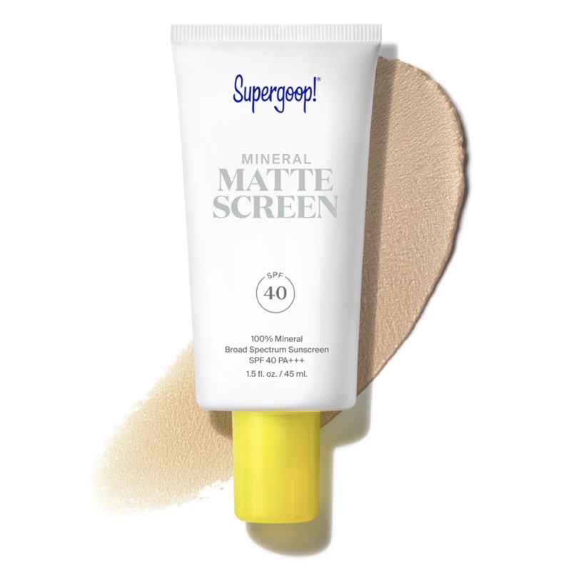 Supergoop Mineral Mattescreen SPF 40 Matte Sunscreen | Shopee Singapore