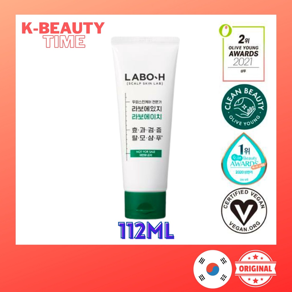 LABO-H Hair Loss Relief Shampoo Scalp Strengthening 112ml ★Ready Stock ...