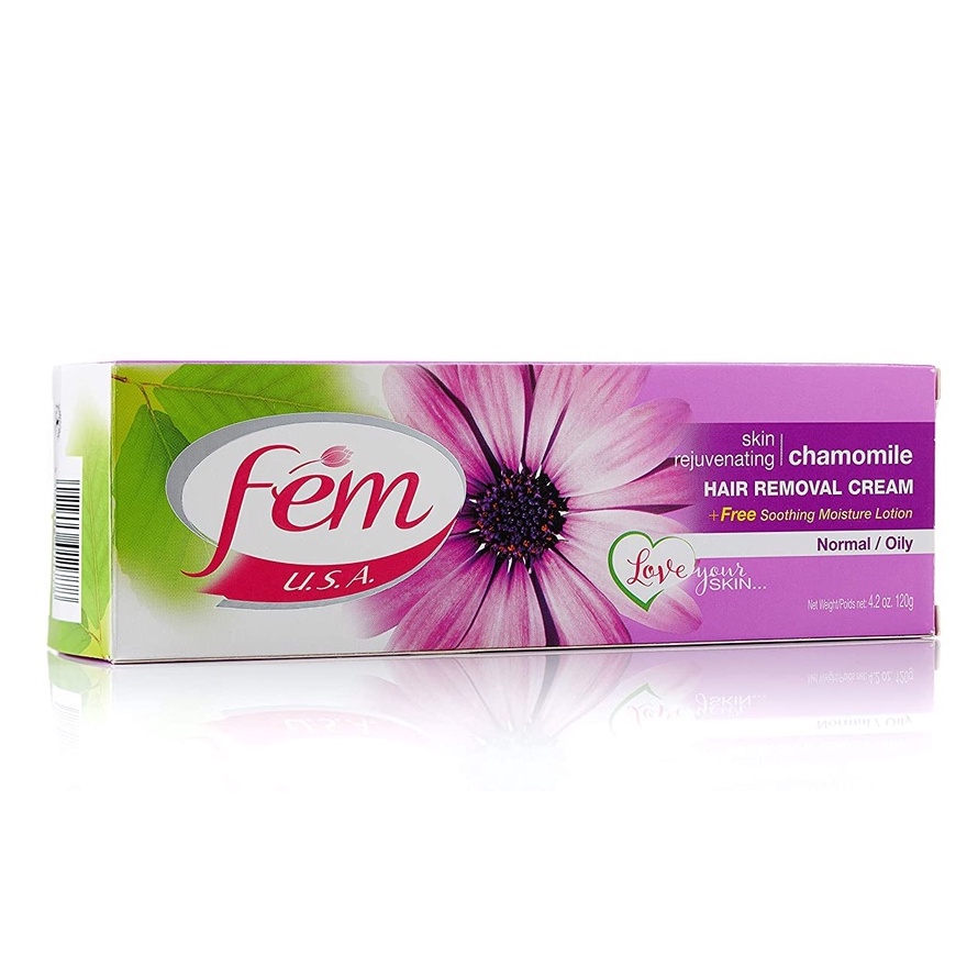 FEM HAIR REMOVAL CREAM CHAMOMILE- 120G | Shopee Singapore