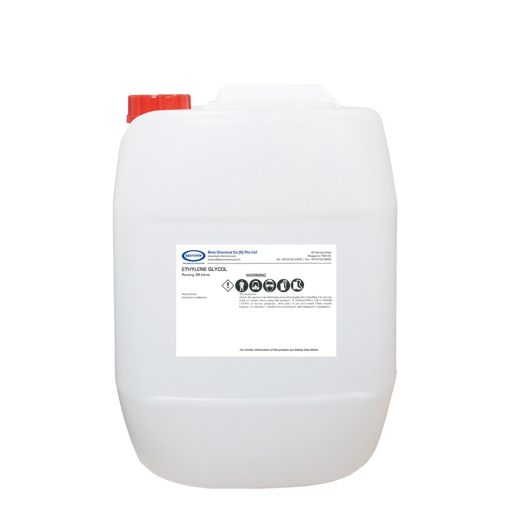 Mono Ethylene Glycol (20 Litres Carboy) | Shopee Singapore