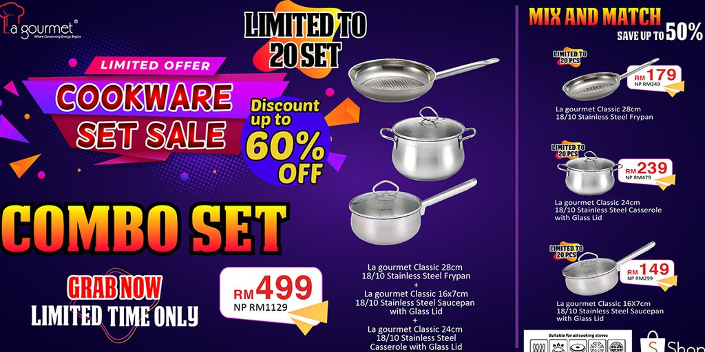 La gourmet Official Shop, Online Shop | Shopee Singapore